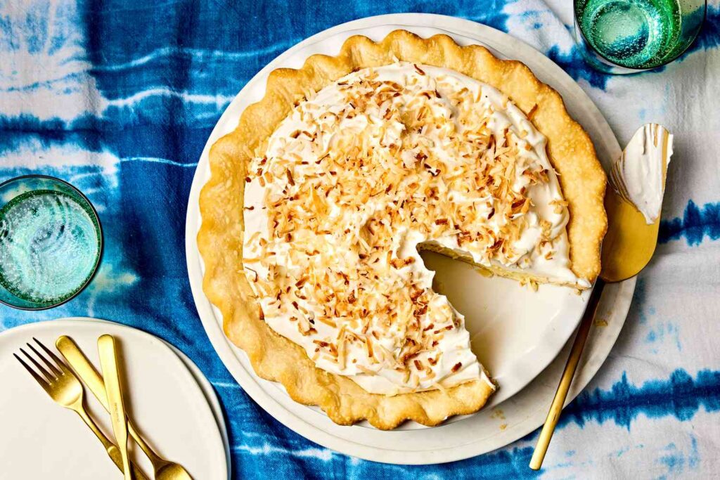 Coconut Cream Pie: A Sweet and Silky Slice of Heaven : Blessed Beyond Words