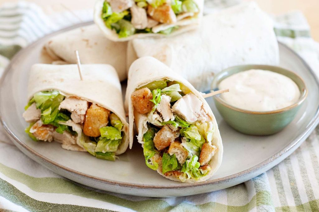 Chicken Caesar Wrap: A Quick Lunch Option That Actually Satisfies ...