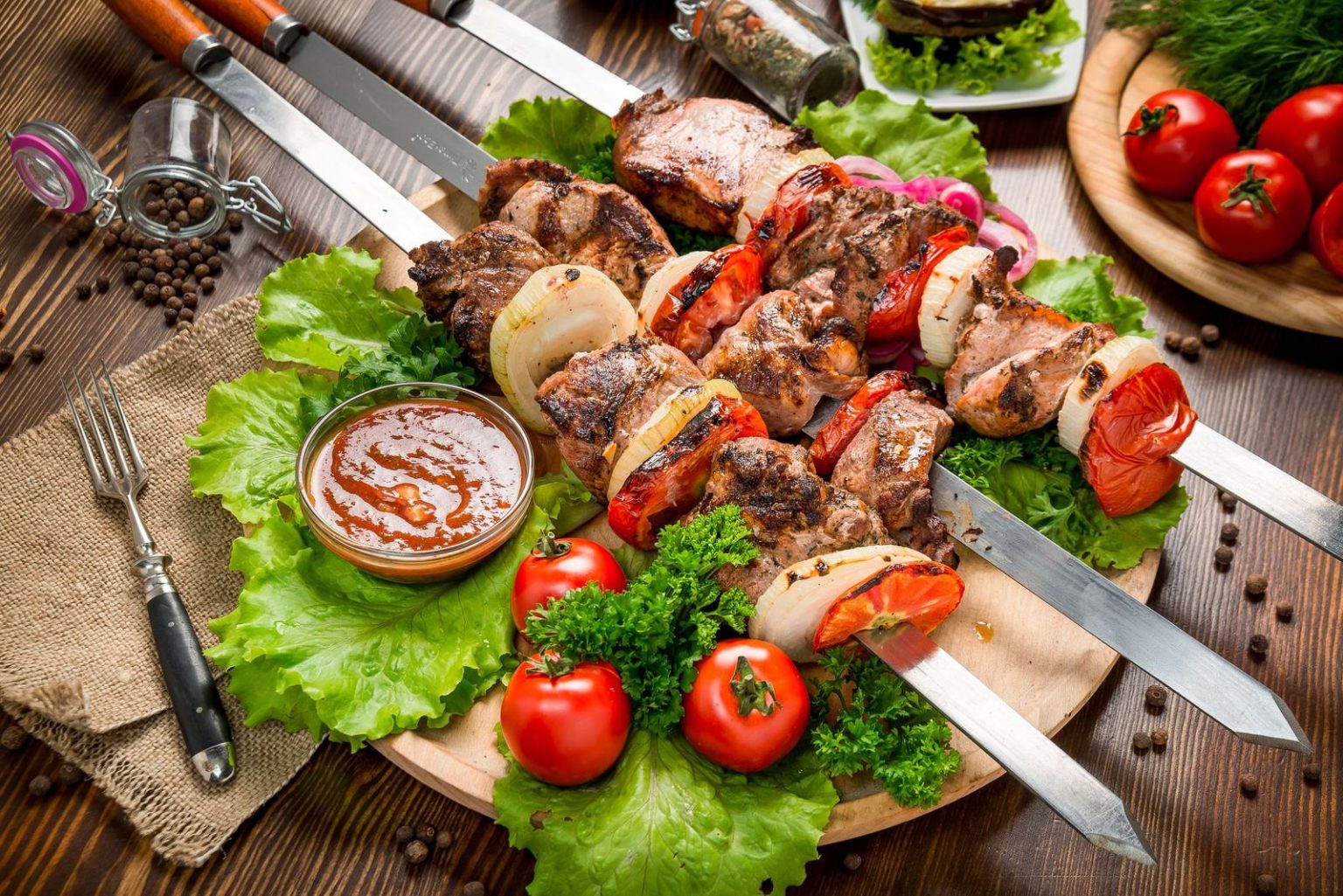 Shish Kebab: Skewered and Grilled Meat and Vegetables – My Tasty ...